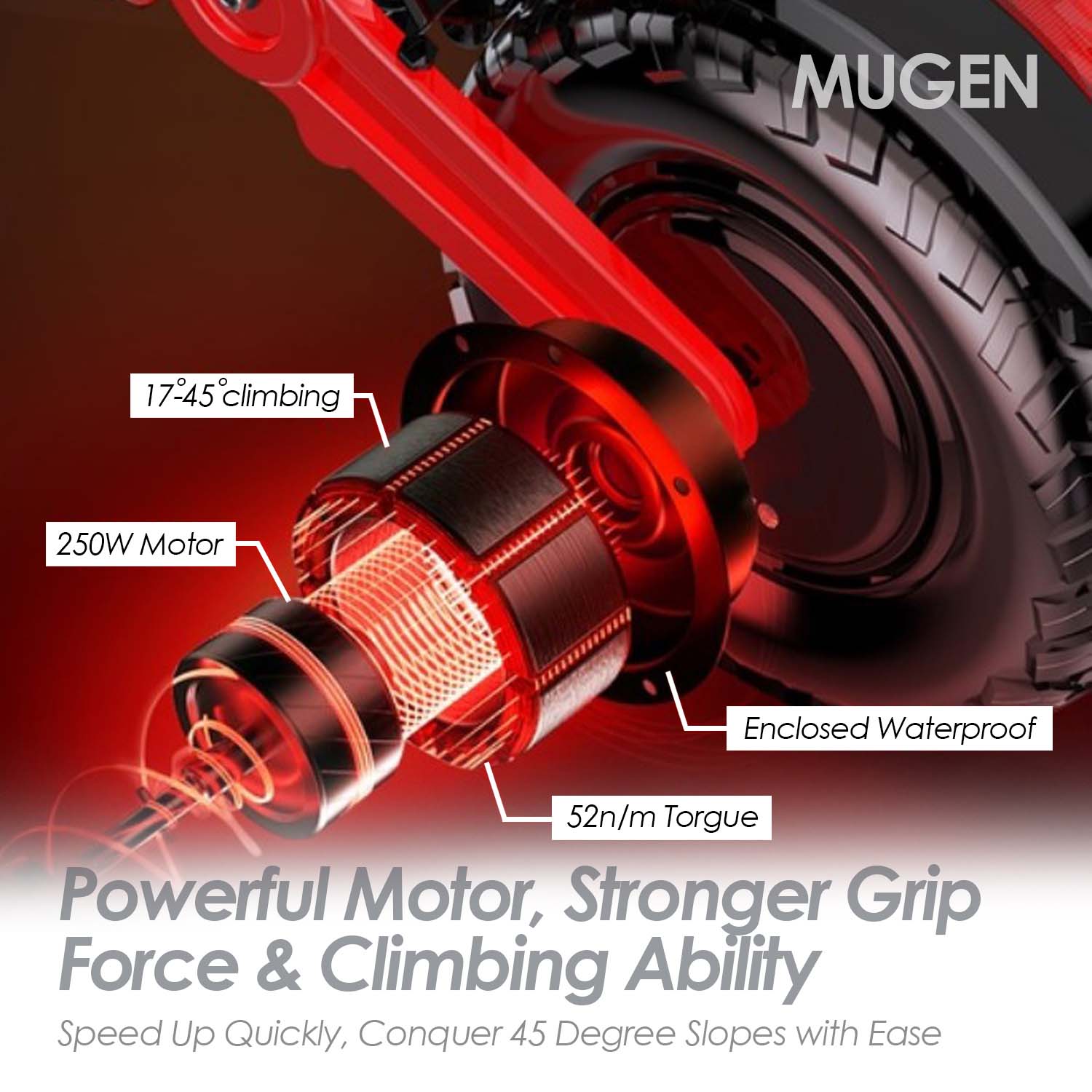 MUGEN Electric Scooter Chargeable: Fast, Reliable, and Stylish - MUGEN